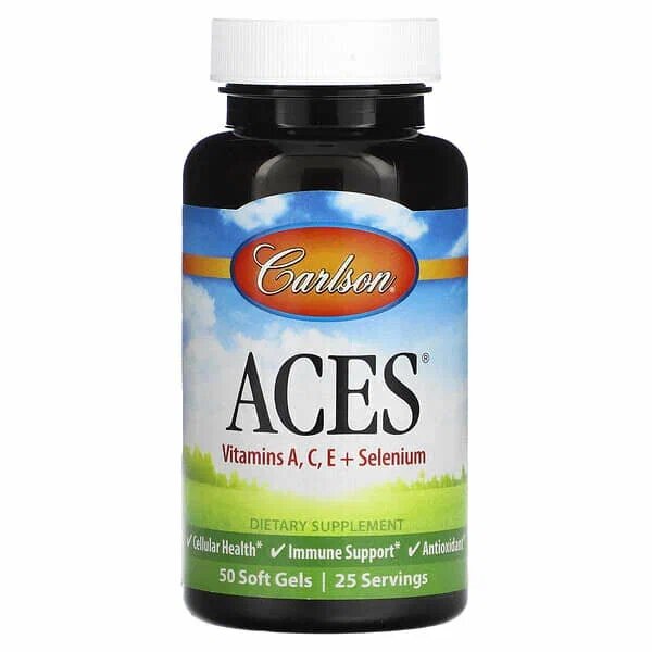 Carlson labs ACES 50 Soft Gels 50 Soft Gel