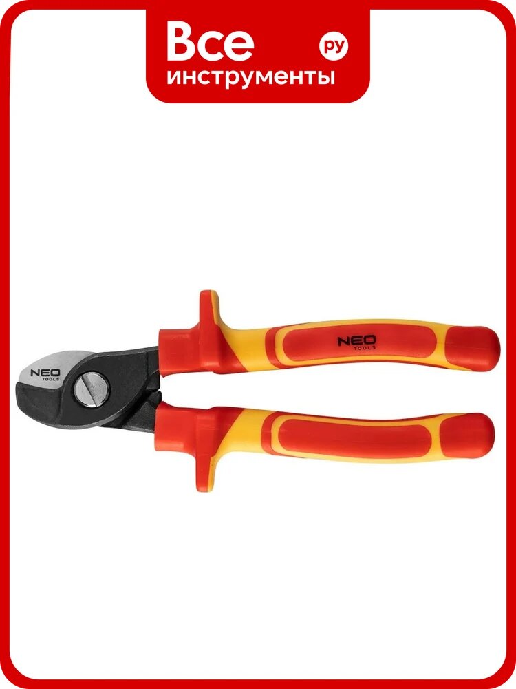 Кабелерез NEO Tools 160 мм, 1000В, CrV, полированный 01-233