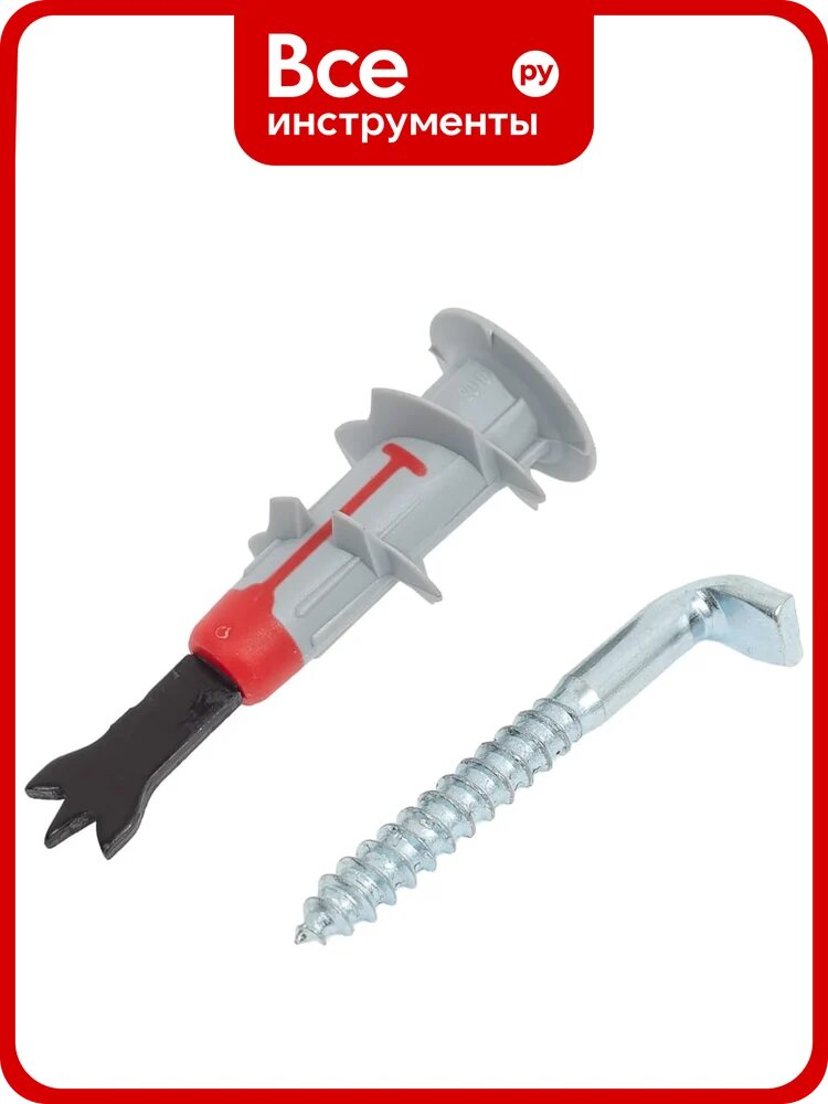 Дюбель fischer DUOBLADE WH K NV 545685 для гипсокартона из нейлона и металла с интегрированным сверлом