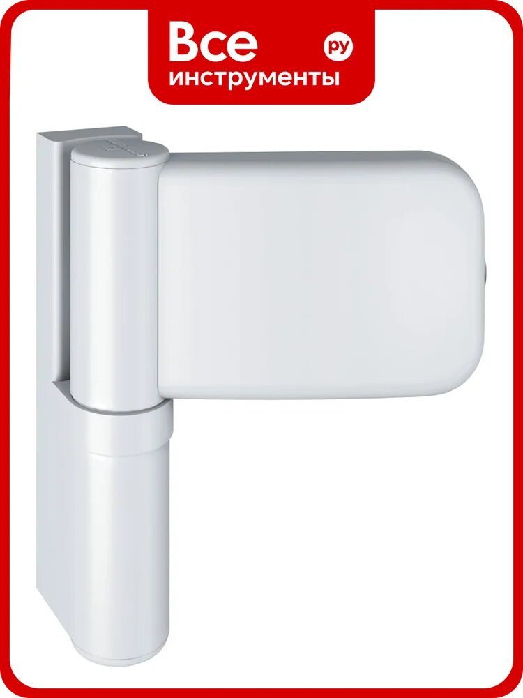 Петля SIMONSWERK SIKU 3D Serie K 4045 RAL 9016 белая, для дверей из PVC, вес полотна до 80 кг, фальц