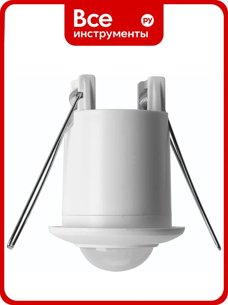 Датчик движения и освещенности 500W 6 м 360 белый Feron SEN50 22066