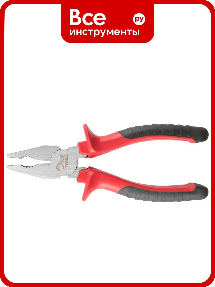 Комбинированные плоскогубцы 160 мм Top Tools 32D110, углеродистой стали