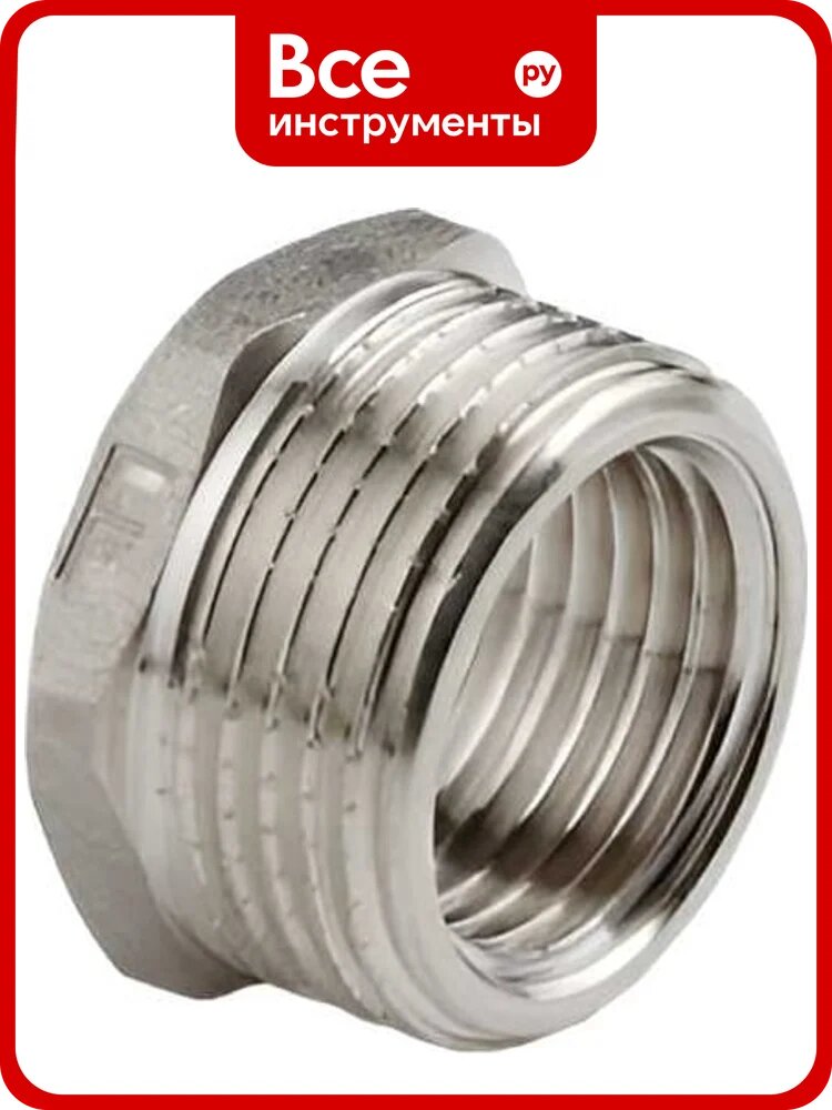 Футорка Tiemme 3/8"Вх3/4"Н (никель) 1500433 / 1581N000503