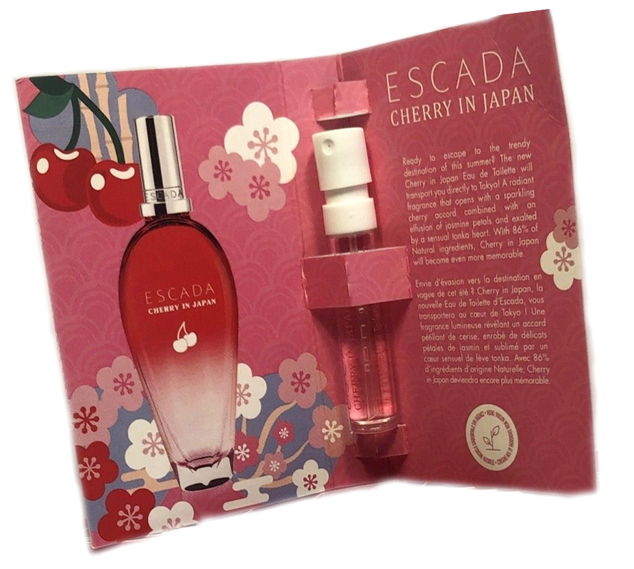 Escada Cherry In Japan туалетная вода для женщин 1.2 мл сэмпл - Эскада Вишня В Японии миниатюра