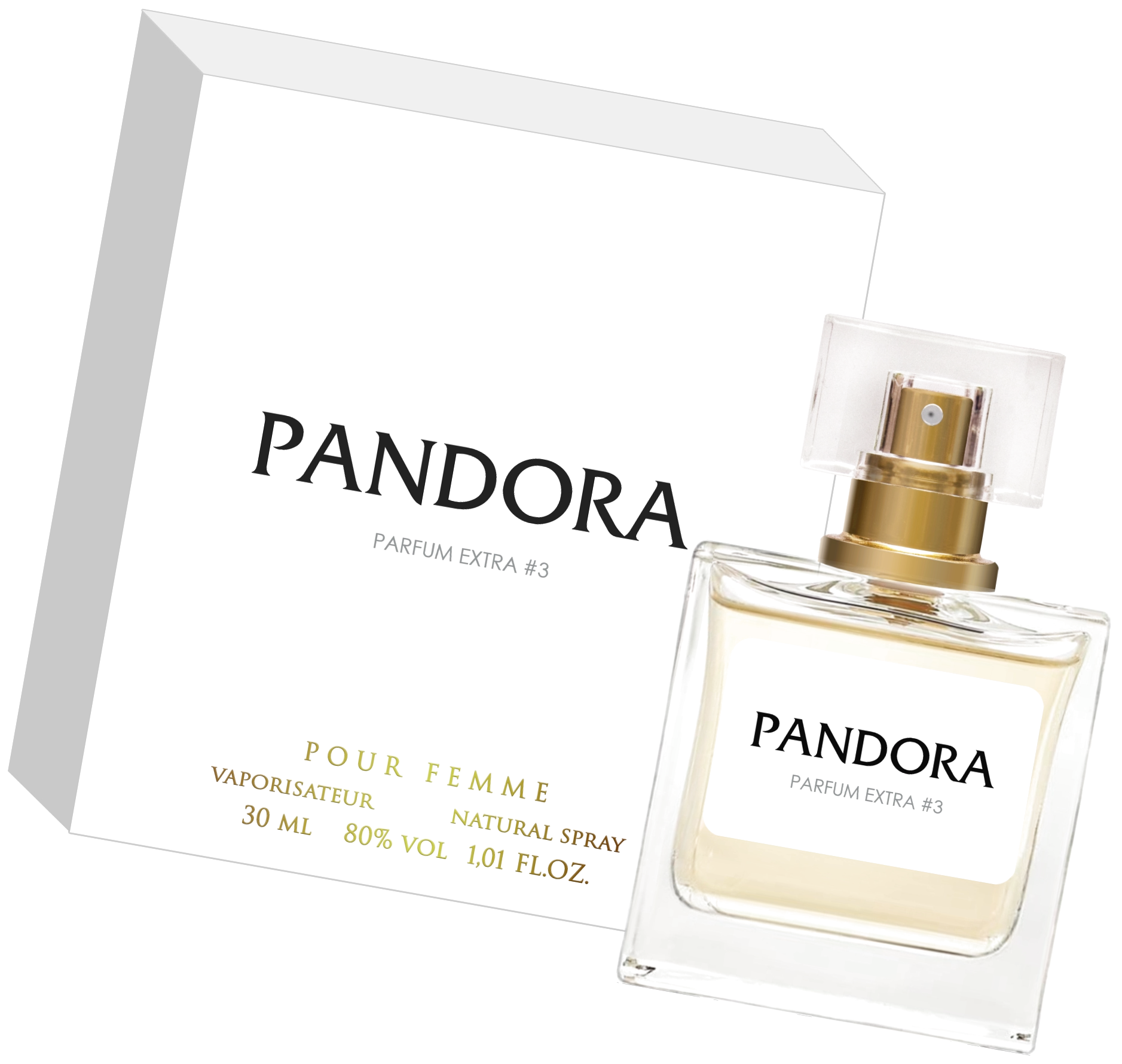 Pandora No 3 духи для женщин 30 мл - Пандора № 3 женский парфюм в стеклянном флаконе