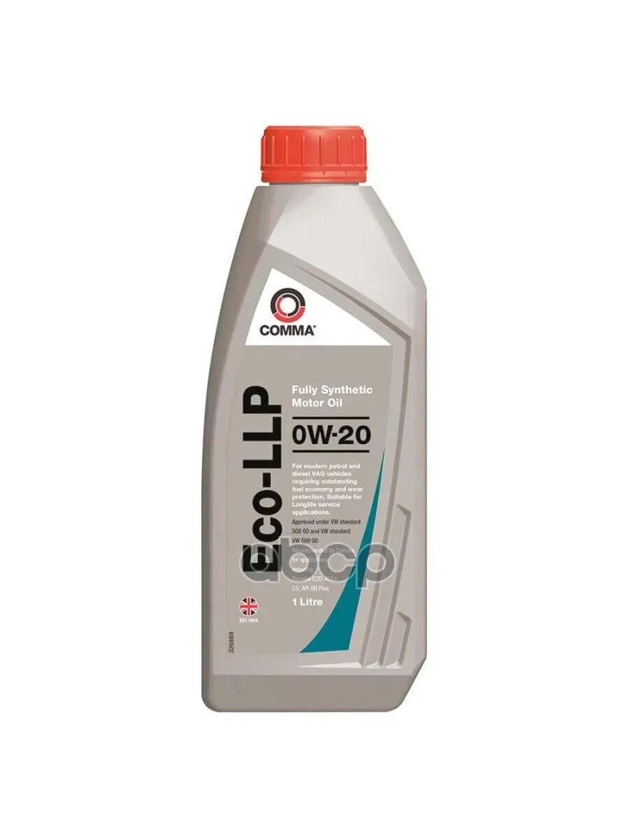 0W20 Comma 1Л Синтетика Eco-Llp Vw 508 00/509 00 COMMA арт.