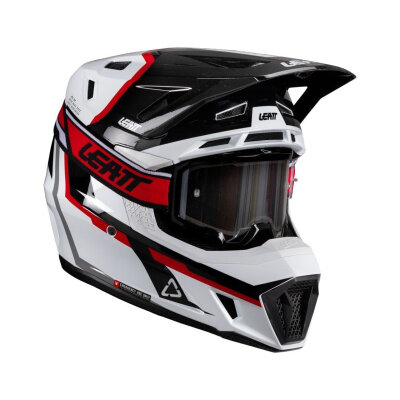 Мотошлем Leatt Moto 7.5 Helmet Kit (White/Red, XS, 2026 (1026000500))