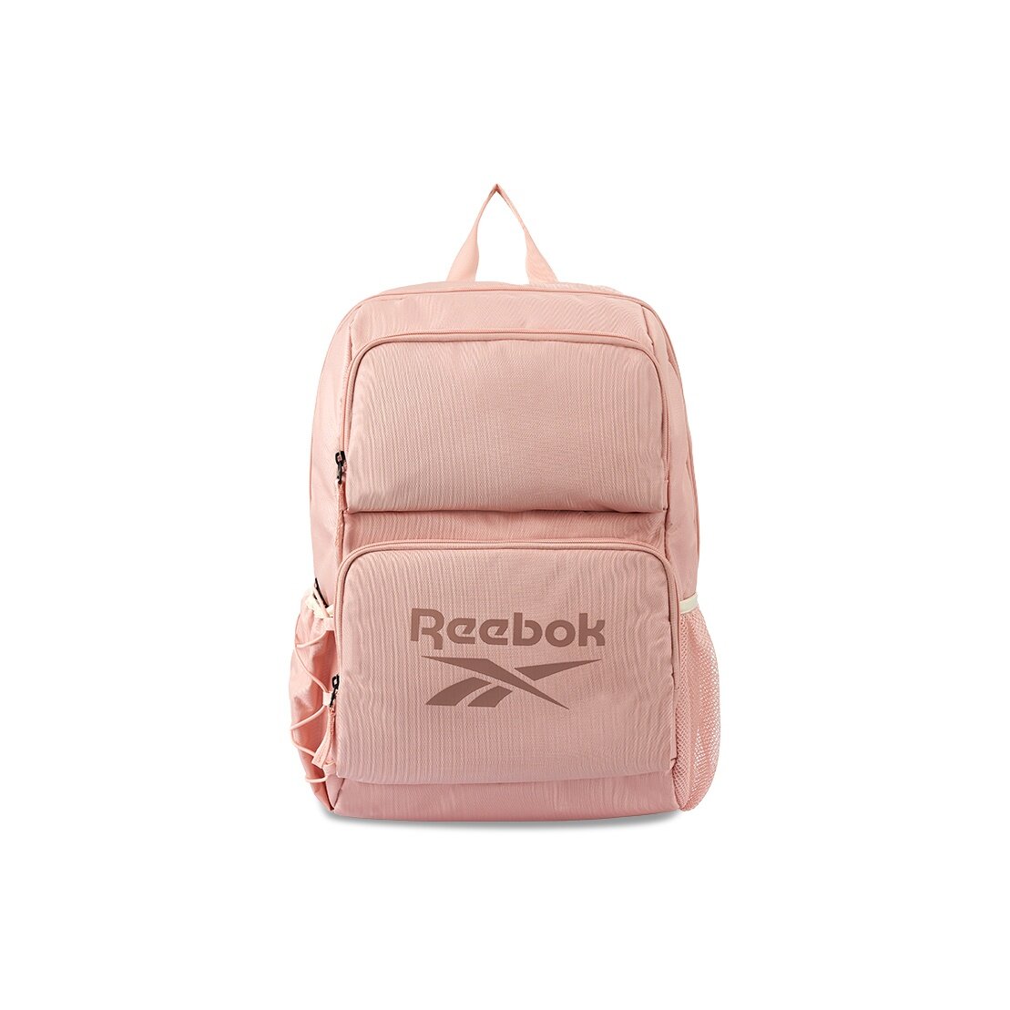 Рюкзак унисекс Reebok Fabric Computer Backpack, светло-серый/темно-синий/черный/светло-розовый/экрю
