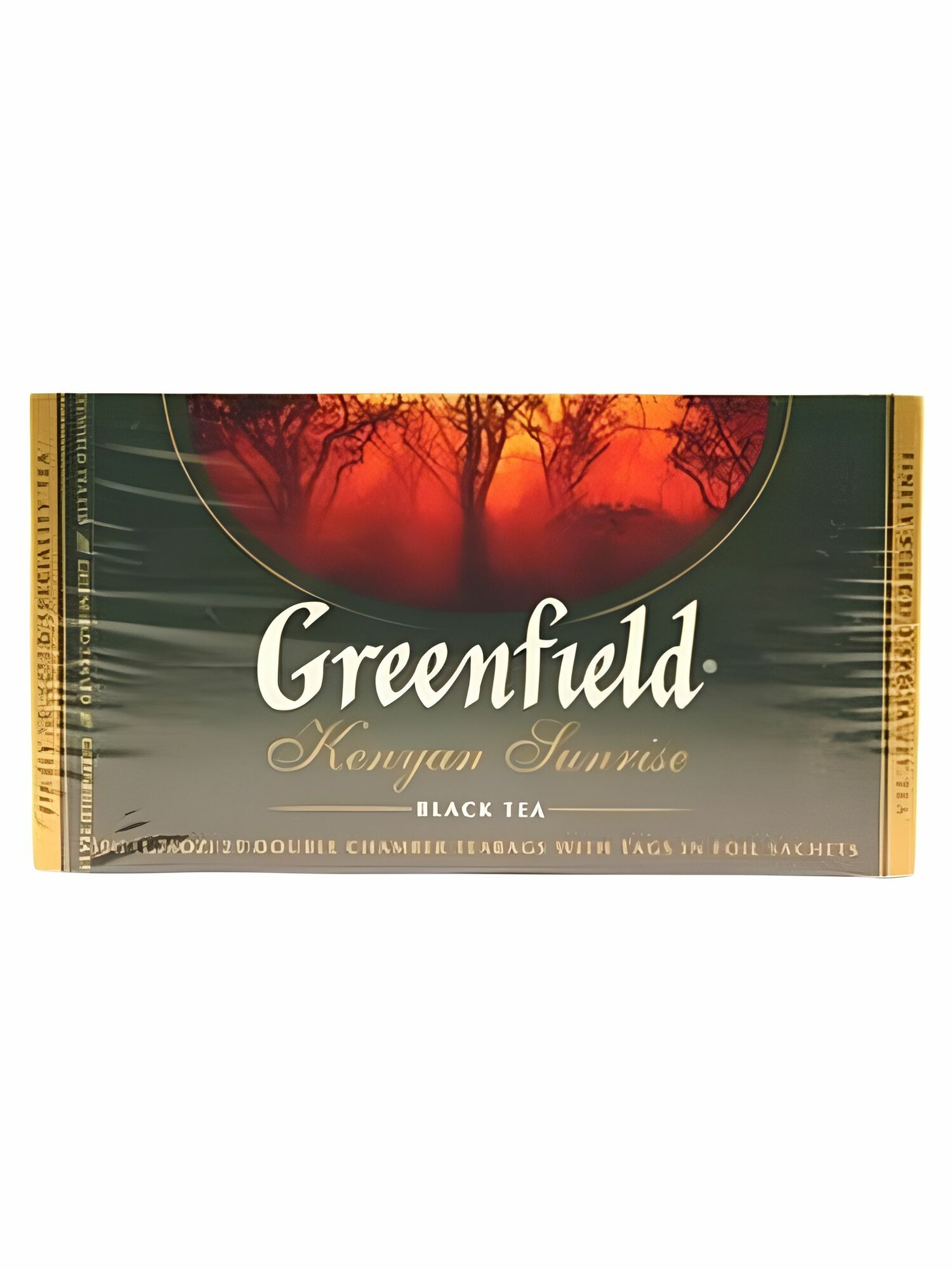 Чай в пакетиках черный Greenfield Kenyan Sunrise (Кения Санрайз), 25 шт
