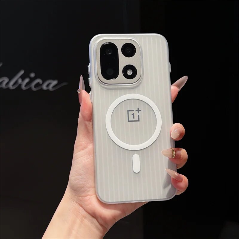 Чехол OnePlus 15T Clear Magnetic с магнитом Magsafe