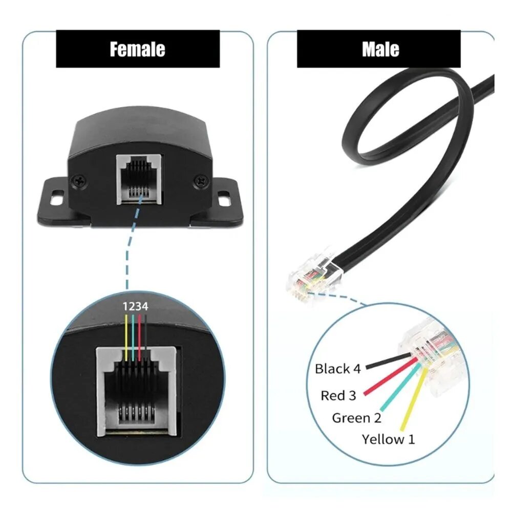 Кабель Регулировки Громкости Автомобильного Усилителя Для Аудиоусилителя 5 М 4Pin