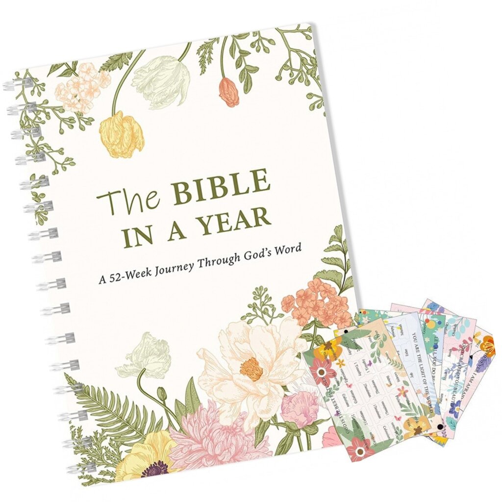 52 Недели Журнал Изучения Библии В Переплете С Двумя Катушками Блокнот Для Изучения Библии Для Мужчин И Женщин Отражение Чтение Заметок Отслеживание