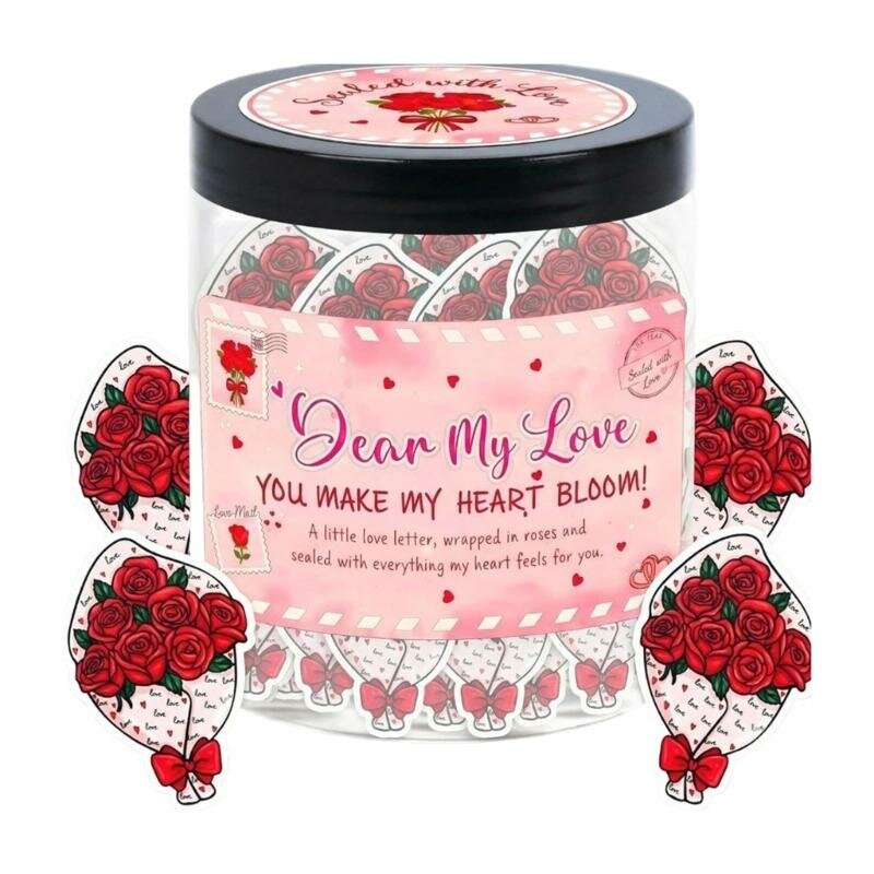 Набор из 60 праздничных открыток «Любовь», C