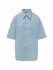 Рубашка Ami Paris Button pocket shirt, размер S, синий