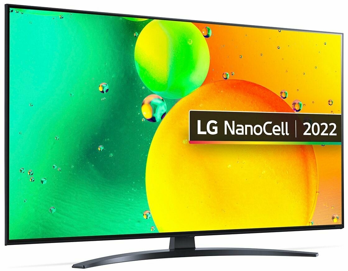 Телевизор LG 50NANO766QA. ARUB, 50", NanoCell, 4K Ultra HD, синяя сажа
