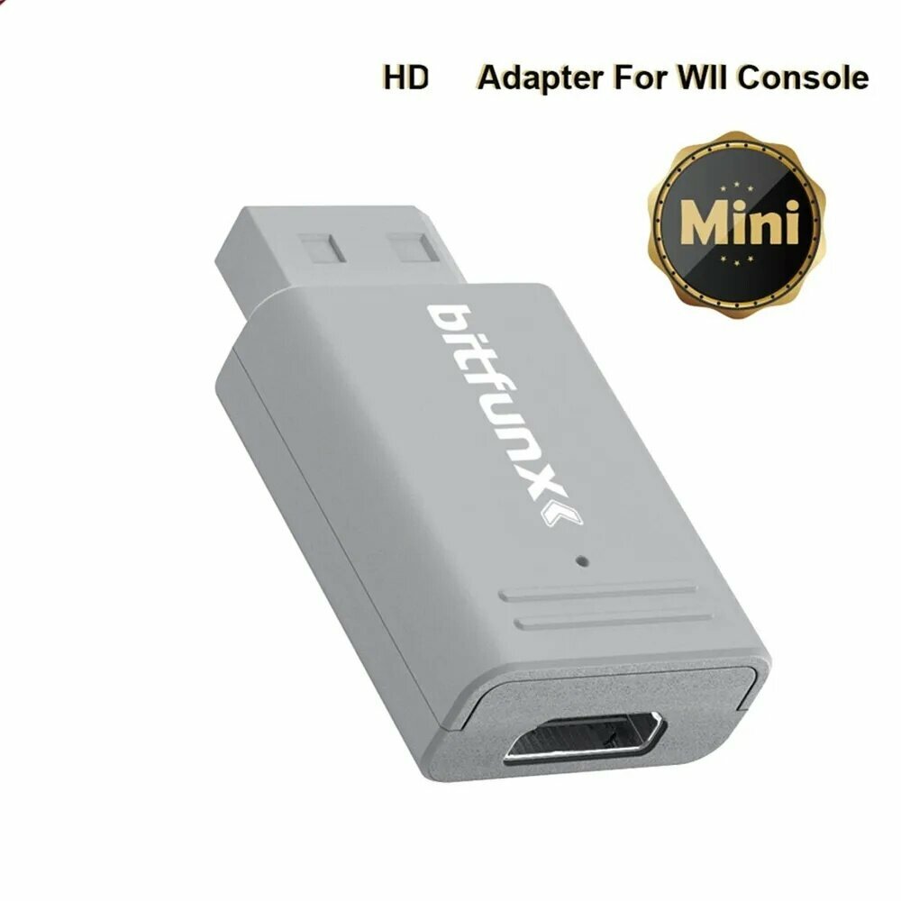 Конвертер BitFunx, совместимый с Ypbpr и HDMI, для Nintendo Wii NTSC PAL