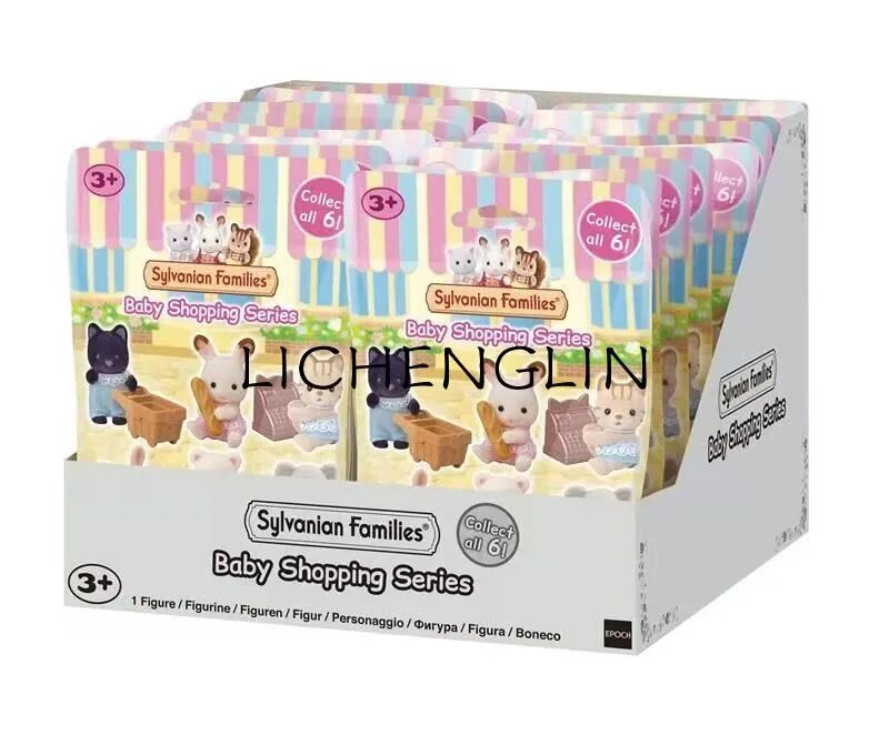 Слепой мешок для покупок Sylvanian Families Baby Shopping Series 18 пакетов