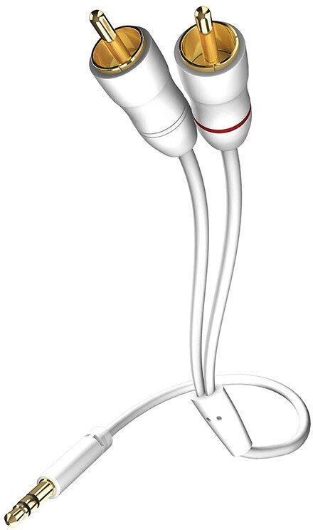 Кабель аудио 1xMini Jack - 2xRCA Inakustik 00310007 Star MP3 Audio 7.0m