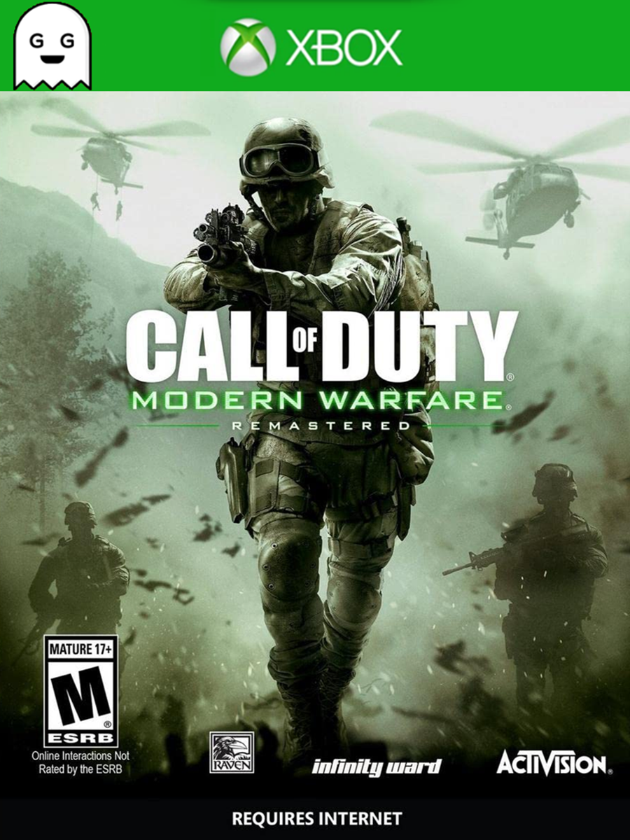 Игра Call of Duty: Modern Warfare Remastered, цифровой ключ для Xbox One/Series X|S, русская озвучка, Аргентина