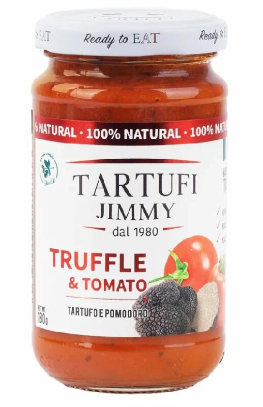Соус TARTUFI JIMMY на осн. раст. масел томатный с трюфелем /стекло/ 180г