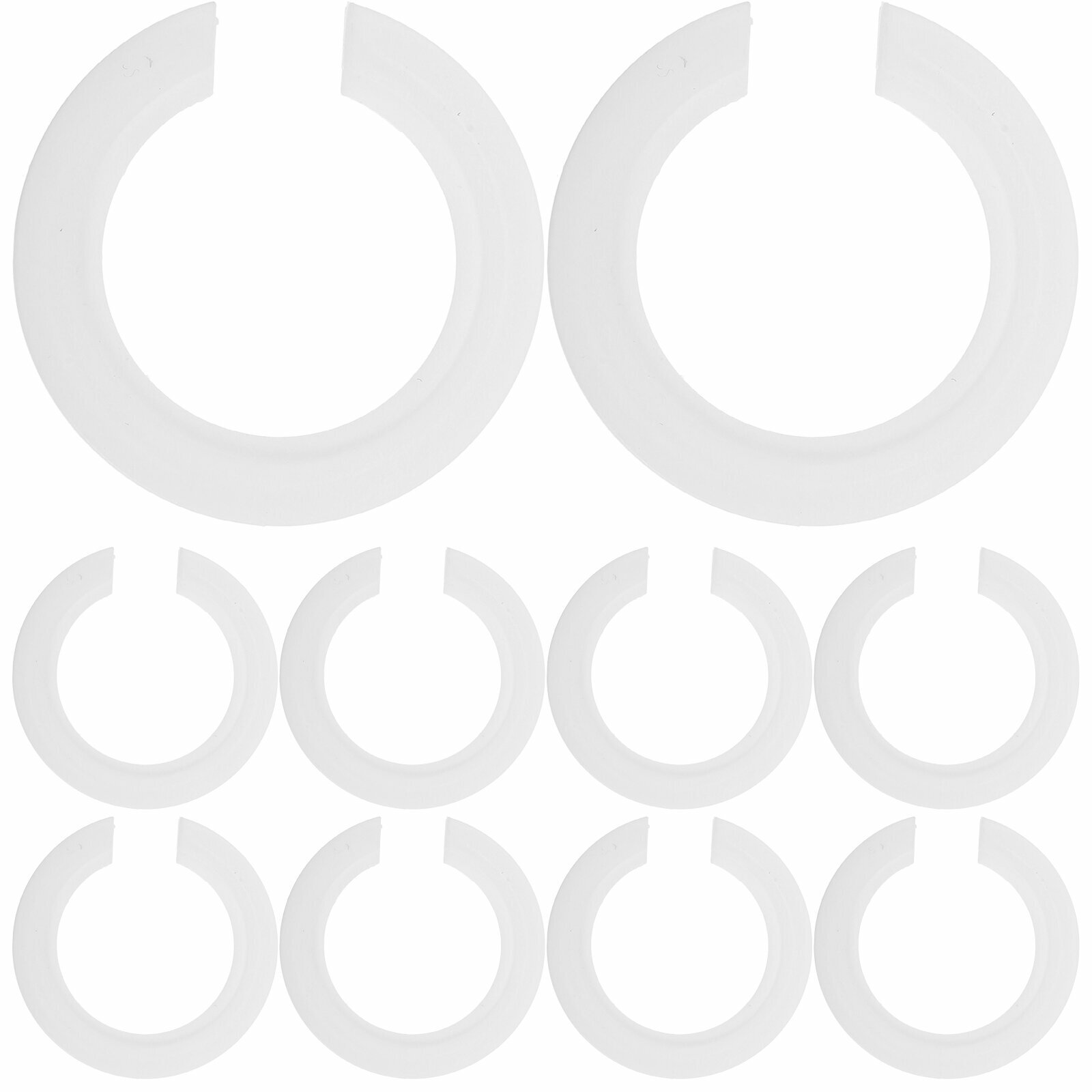 10 Штук Адаптеров, Для Лампочки E27 На E14, Из Пластика