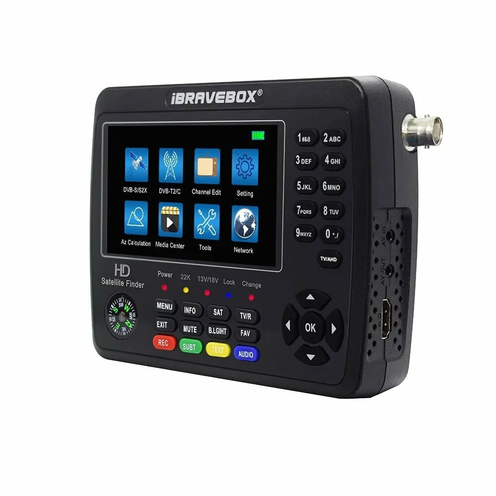 DVB-S2X/T2/C+AHD CCTV COMBO V10 Спутниковый искатель — фото 1
