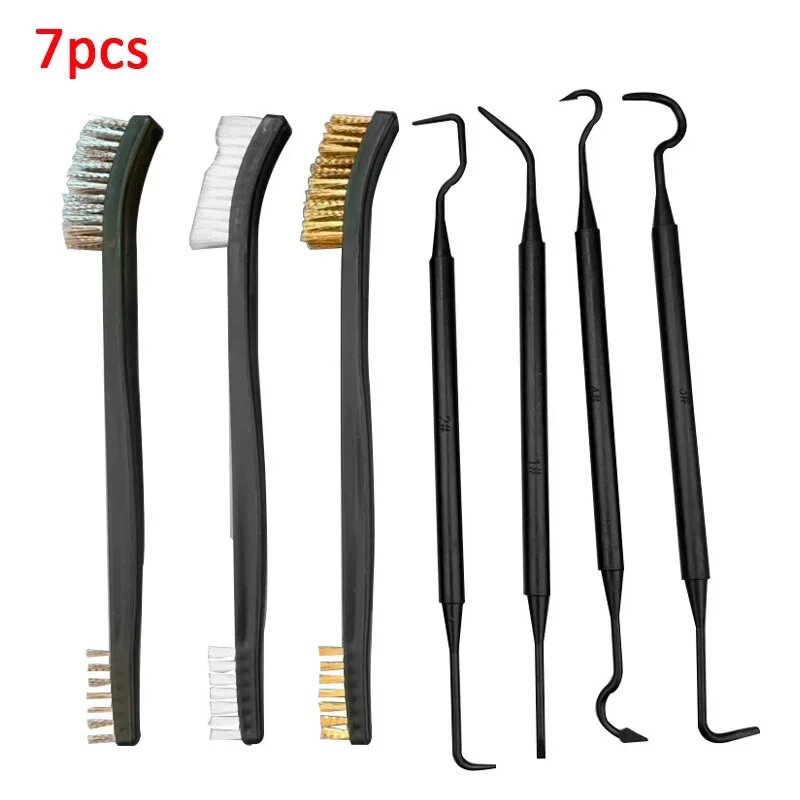 Набор щеток для детейлинга автомобиля 7pcs