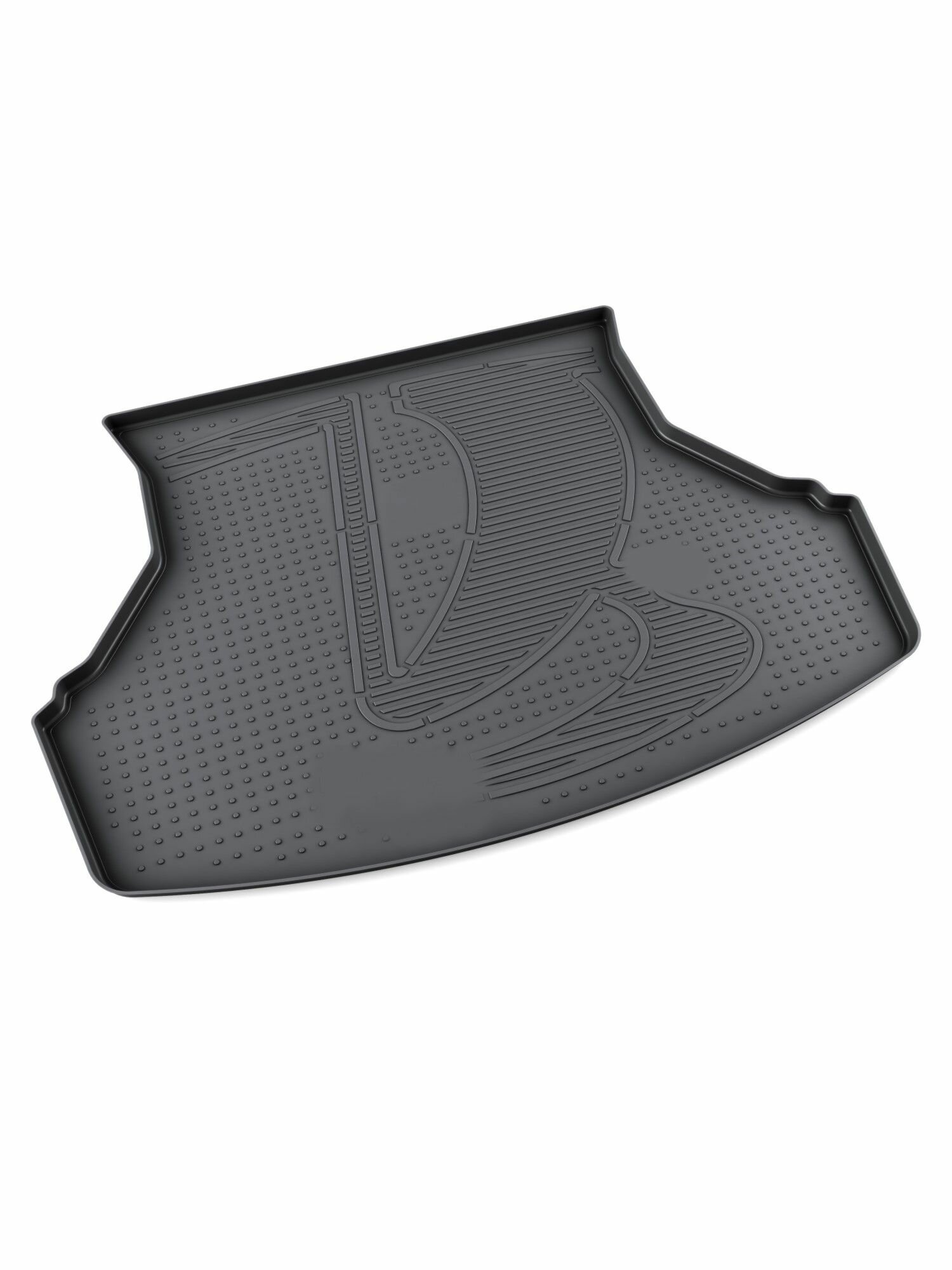 Коврик в багажник для Lada Granta седан (полиуретан) Гранта коврик