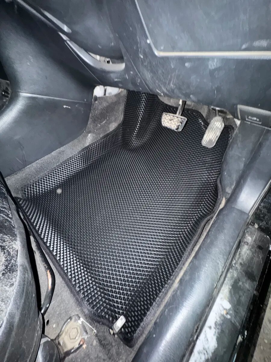3d EVA коврики Toyota Fielder 120 (2000-2006. Тойота Филдер. Ева ковры с бортиками