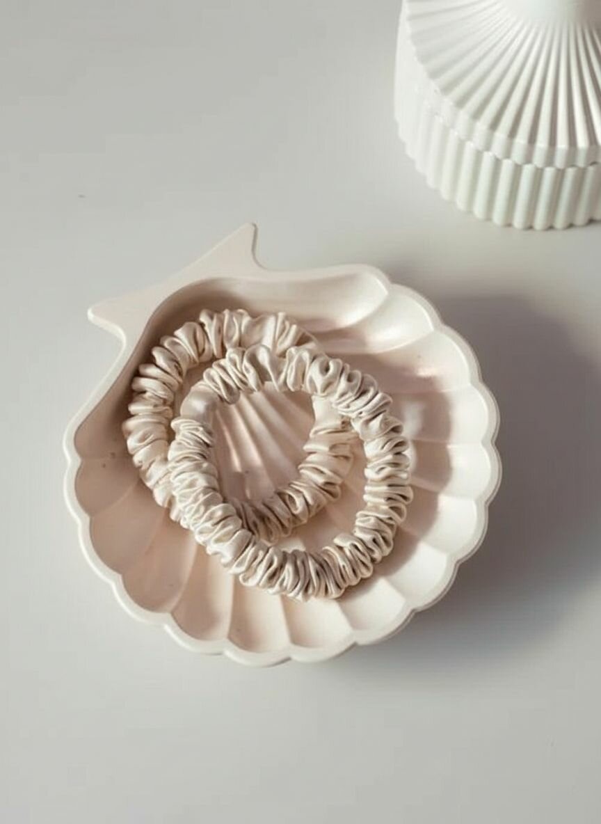 Резинка для волос шелковая детская 2 шт 8 HORAS of silk