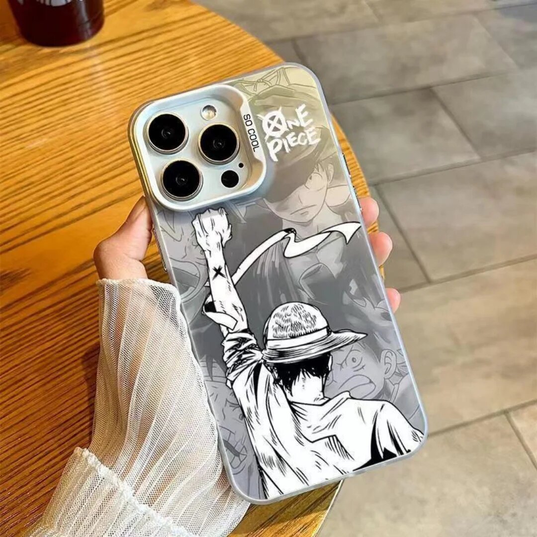 Чехол для телефона Cartoon One Piece Luffy для iPhone 11, 12, 13, Белый, white, for iPhone 14Pro Max