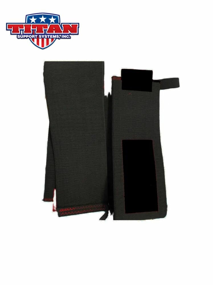 Бинт Titan Support Systems El Diablo, кистевой, синтетический, черный