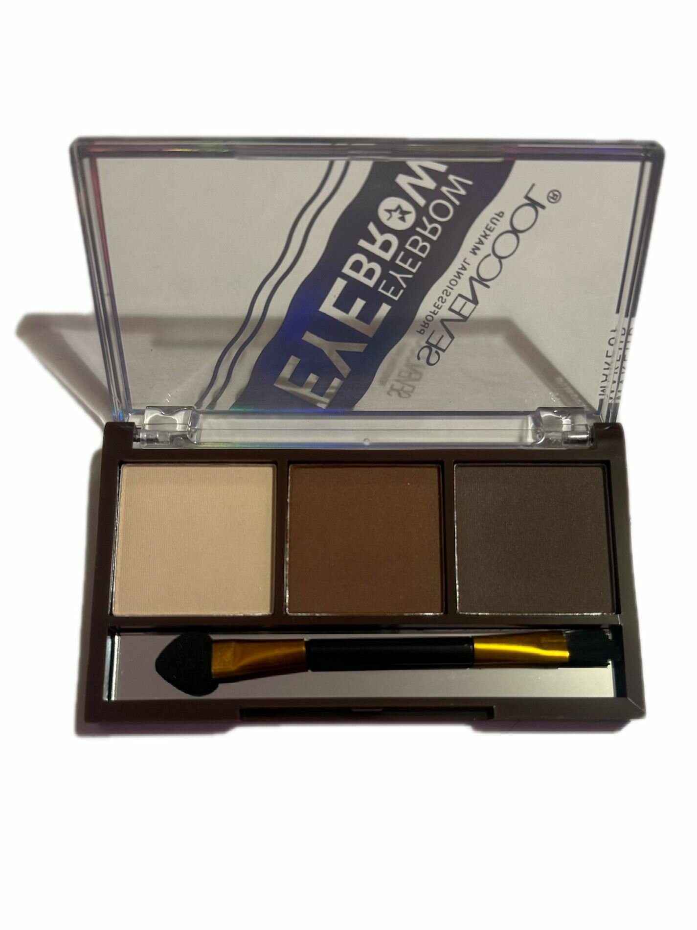 SEVENCOOL Heart Throb 3 в 1 Тени для бровей, Тон №2