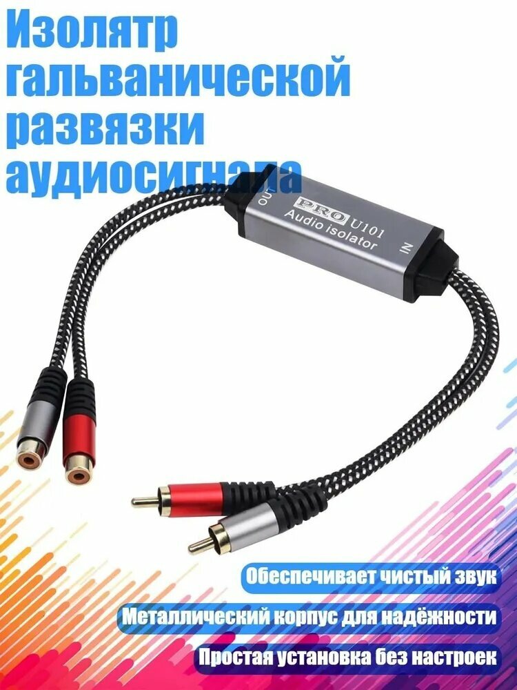 Изолятр гальванической развязки аудиосигнала