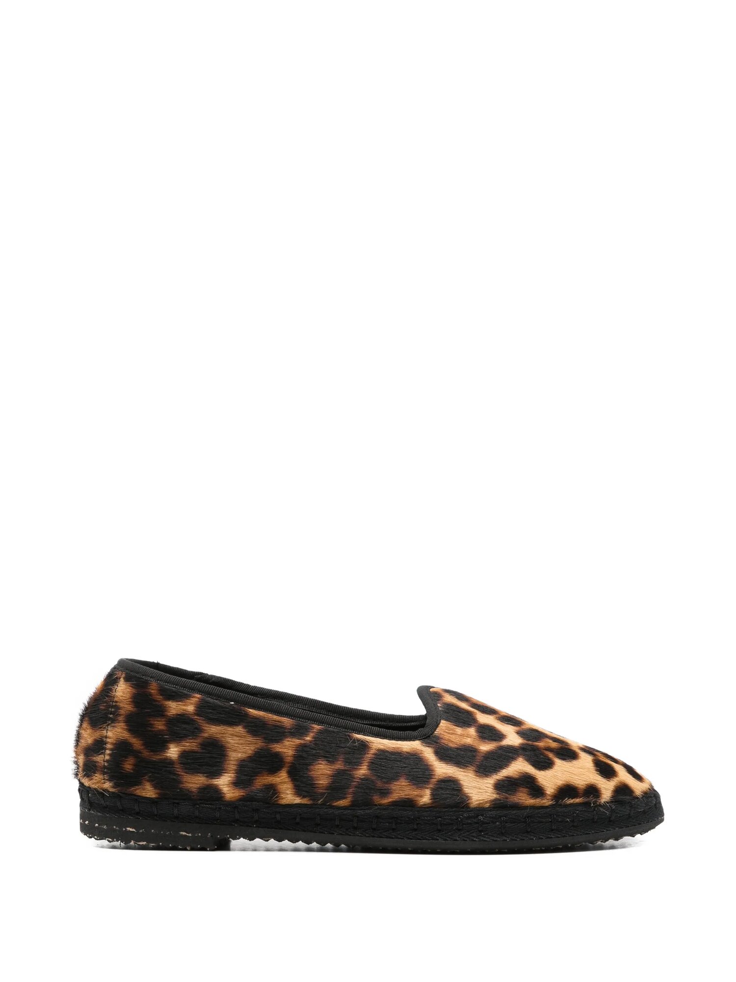 Лоферы Leopard-print loafers