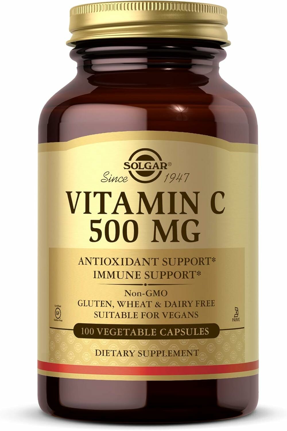 Solgar Vitamin C капс, 500 мг, 100 шт.