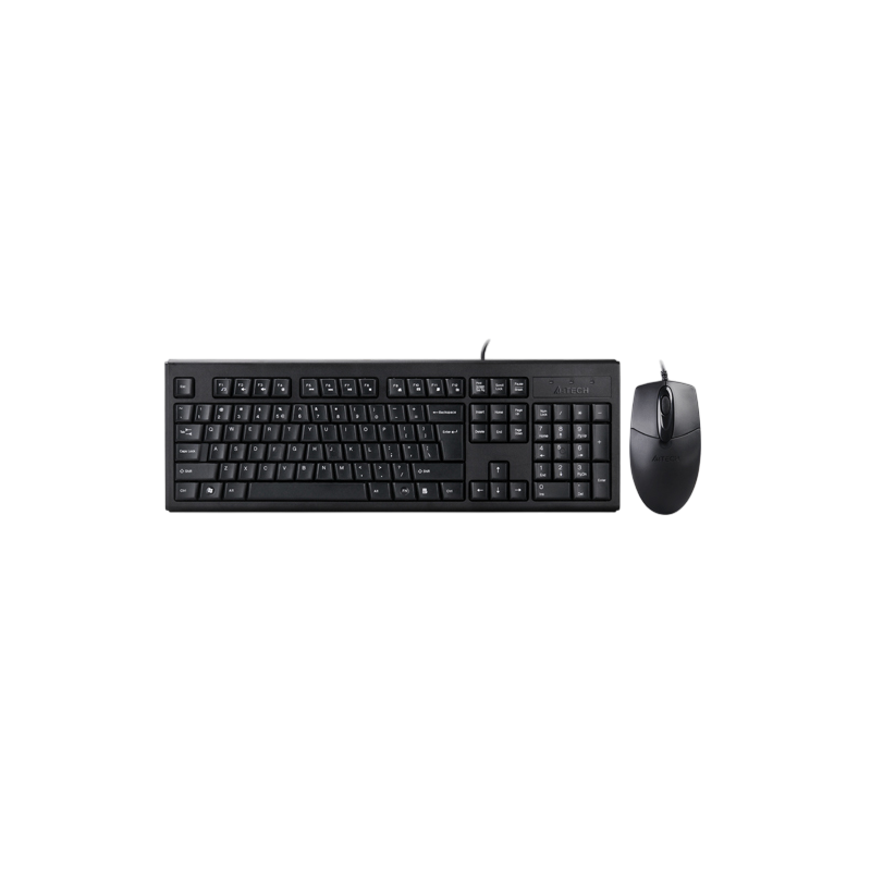 Клавиатура и мышь A4Tech KRS-8372, чёрный, USB