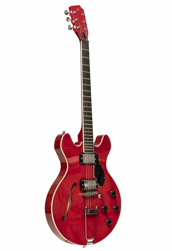 STAGG Электрогитара Полуакустическая SVY 533 TCH 6-струнная, корпус Клен 4/4