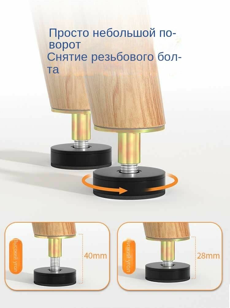 Стоппер мебельный для кровати, дверей, стола, шкафов / ограничитель накладка для стены и дверей, демпфер фиксатор для кровати, упор для шкафа, защита ремонта 2 шт