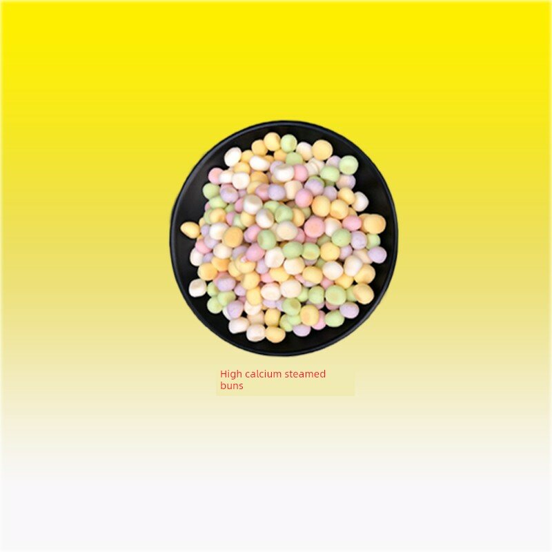 Безлактозные фруктовые и кальциевые паровые булочки для мелких животных, упаковка 100 г, натуральная закуска