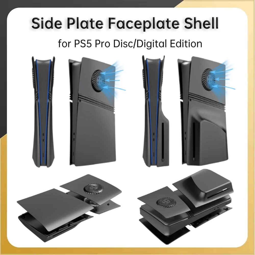 Чехол для PS5 Pro Disc Version A, черный — фото 1