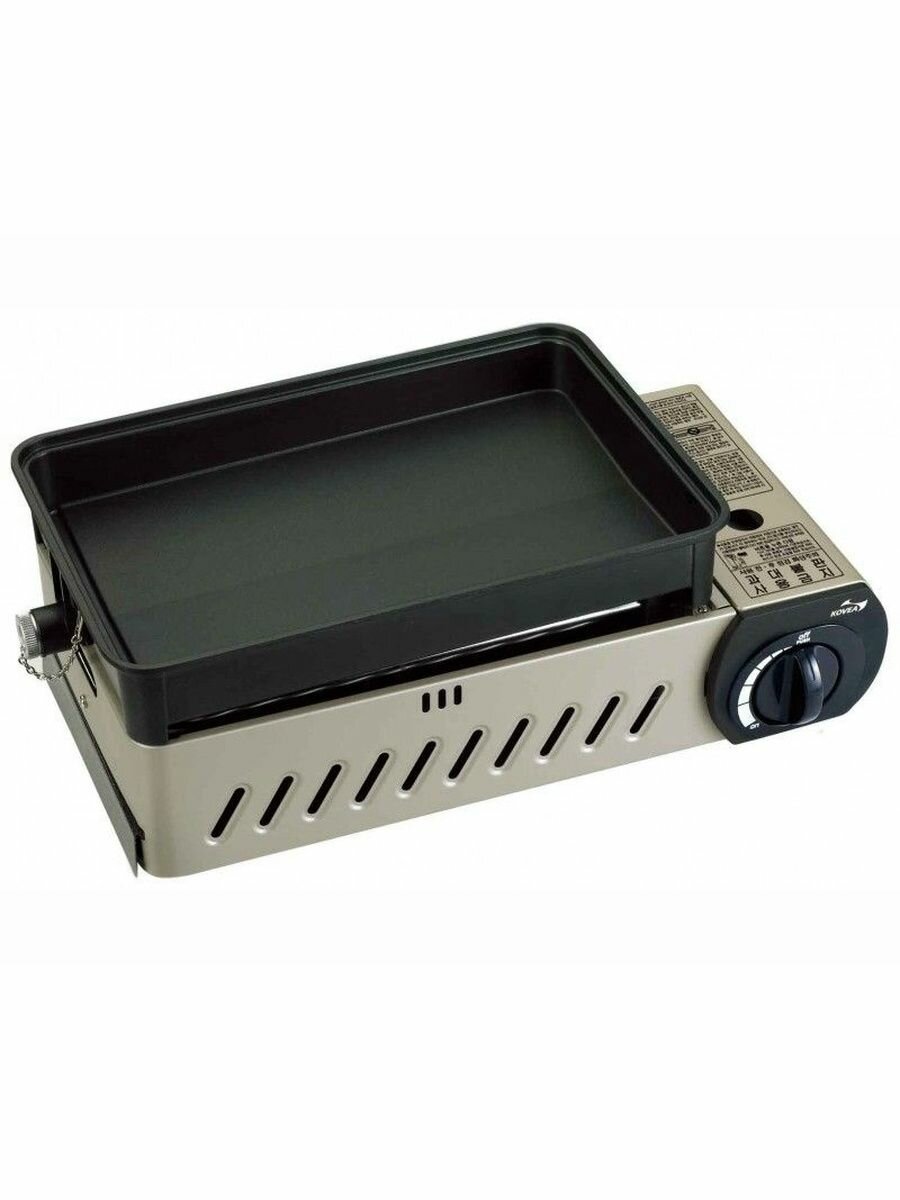 Газовый гриль Kovea KG-0904PEM, с пьезоподжигом, мощность 2.3 кВт