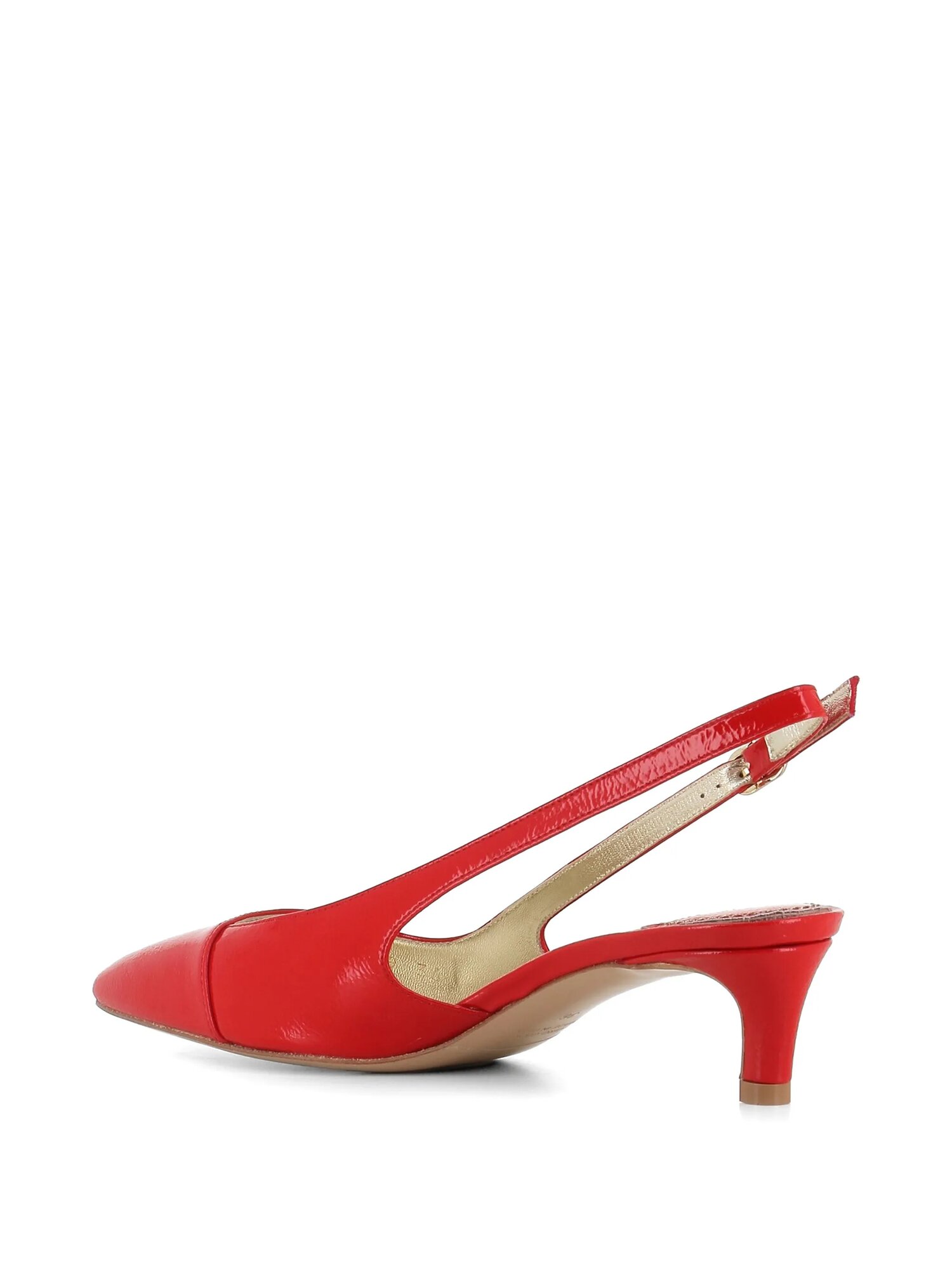 Туфли antonio barbato maestri veneziani Pointed slingback pumps, размер 38, red — фото 1