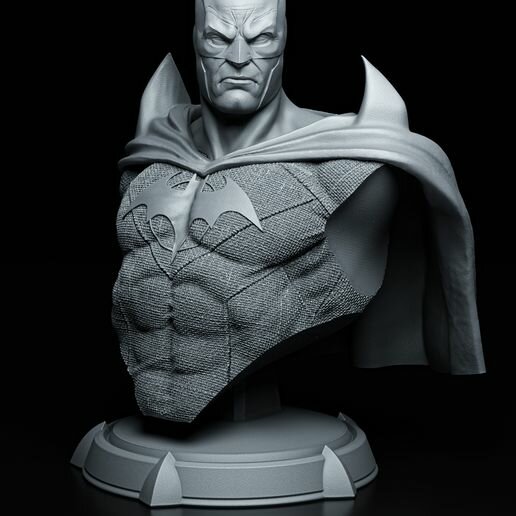Сборная модель Thomas Wayne (Flashpoint), бюст, 142мм для покраски