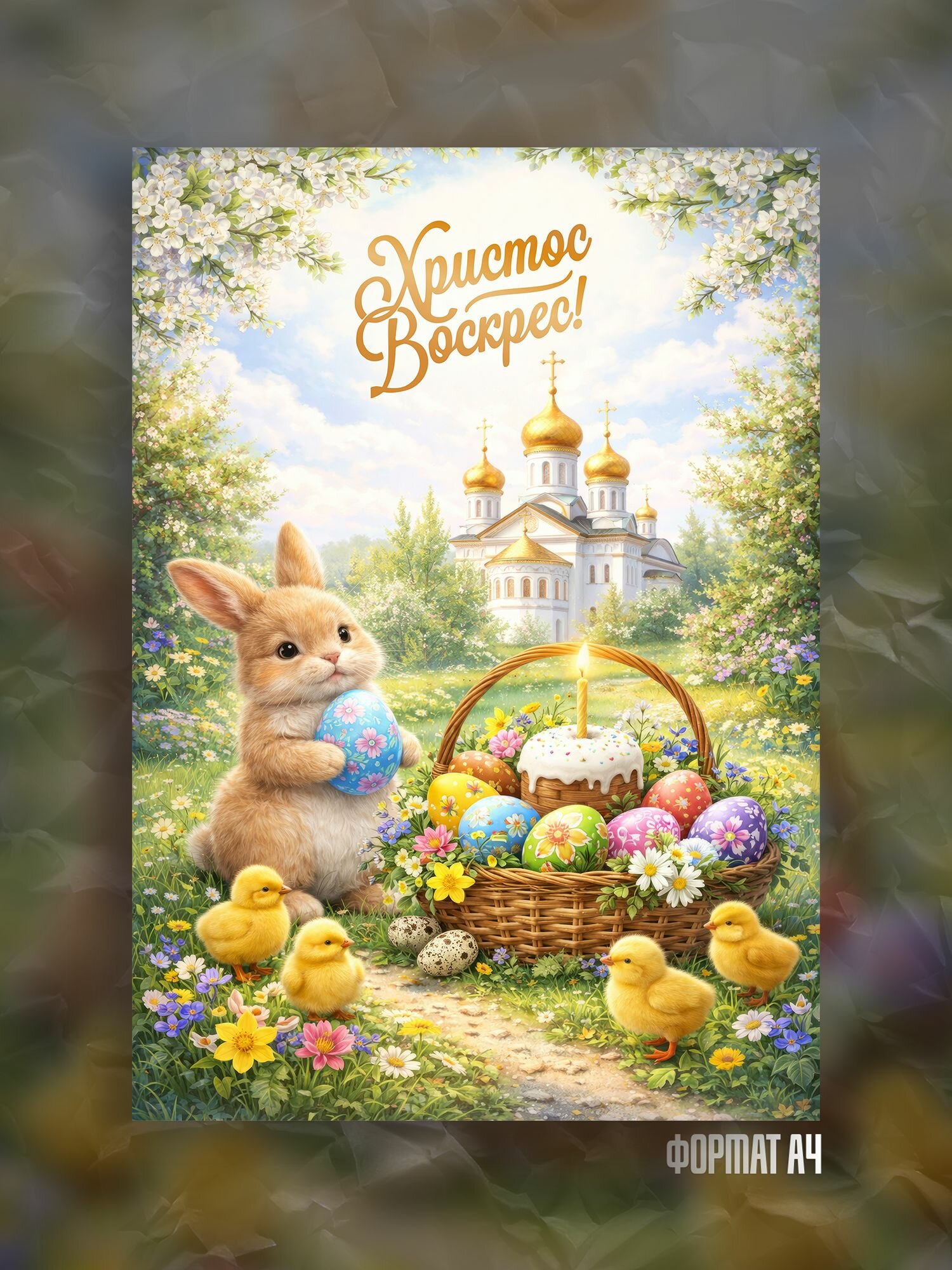 Плакат Пасха