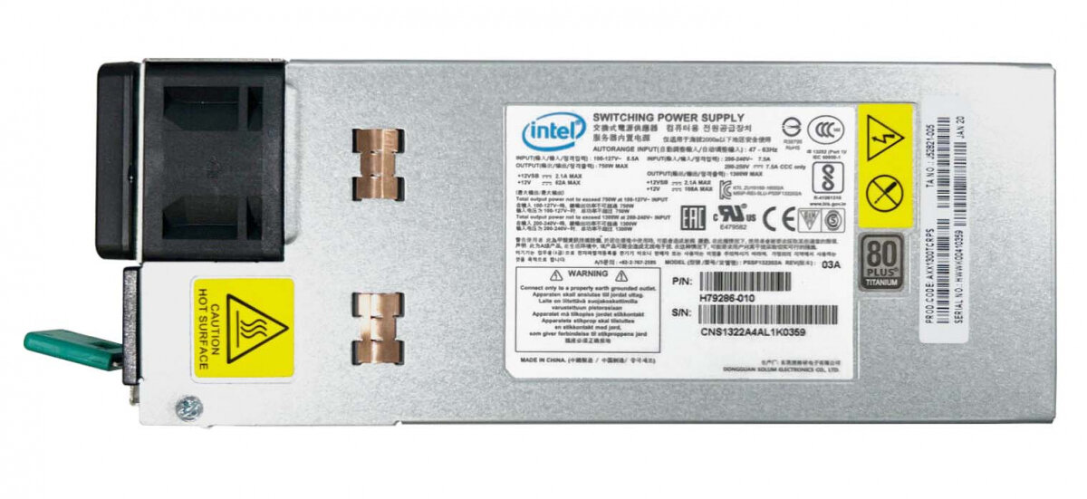 Резервный Блок Питания Intel PSSF132202A 1300W