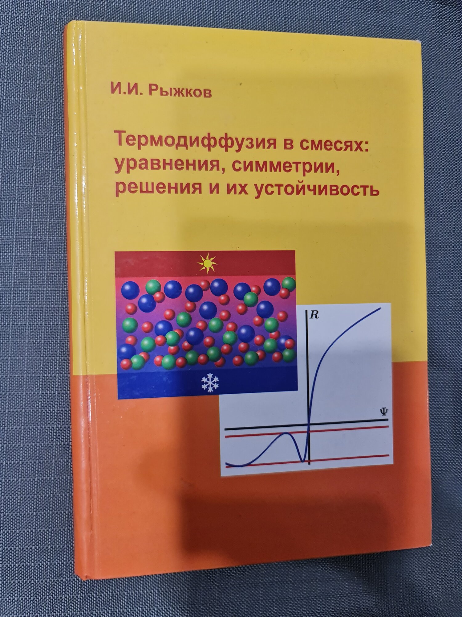 И. Рыжков - Термодиффузия в смесях: уравнения, симметрии, устойчивость, монография, 2013, тираж 250