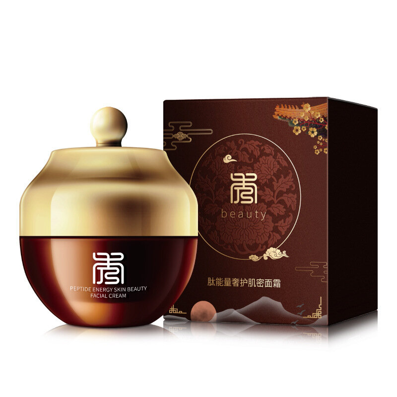 Набор для омоложения кожи Meijiaxiu Peptide Energy: увлажняющий восстанавливающий лосьон для лица, маска, очищающее средство для лица, крем.