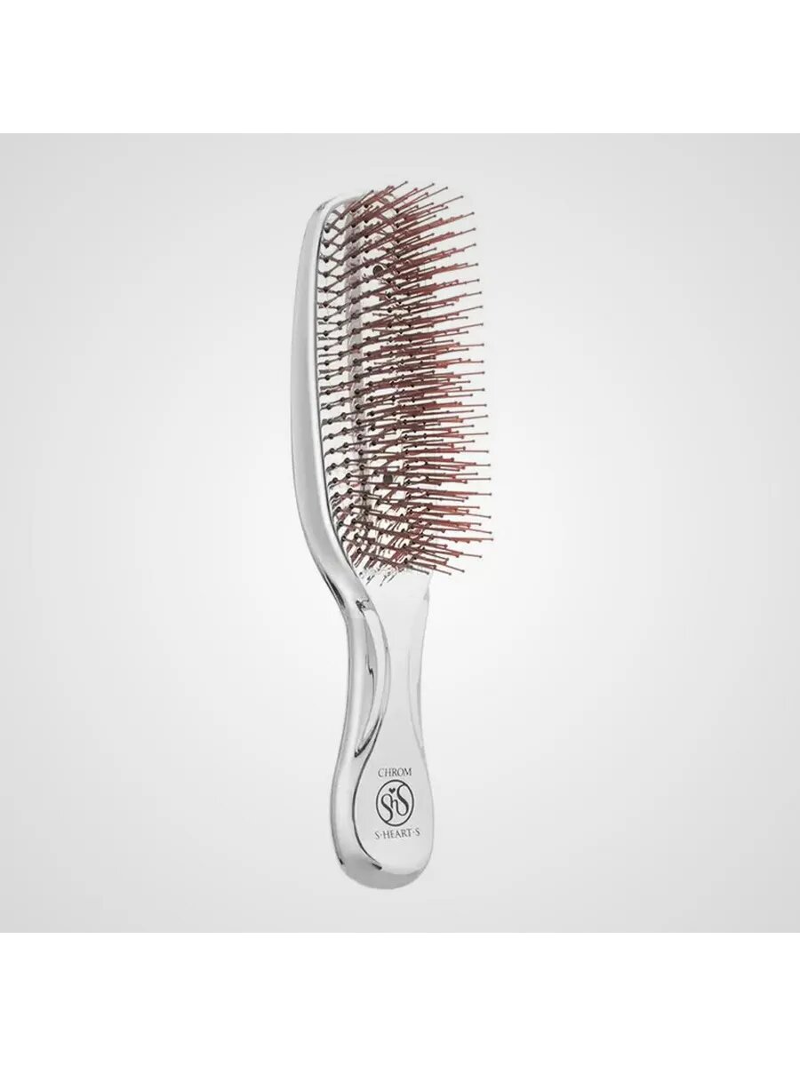 S-HEART-S Scalp Brush World CHROM Расческа 1 шт