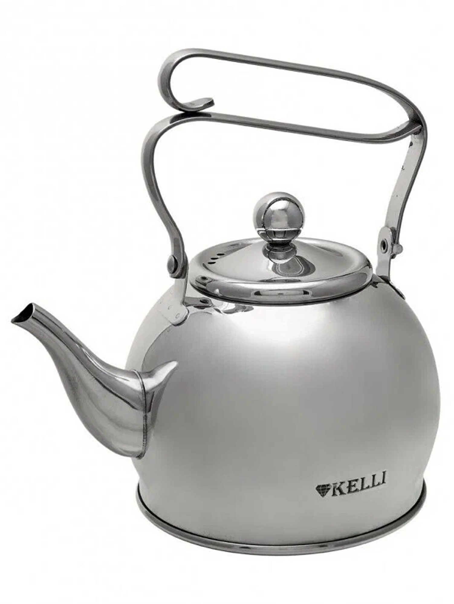 Чайник заварочный Kelli KL-4326, 1 л, серебристый, нержавеющая сталь